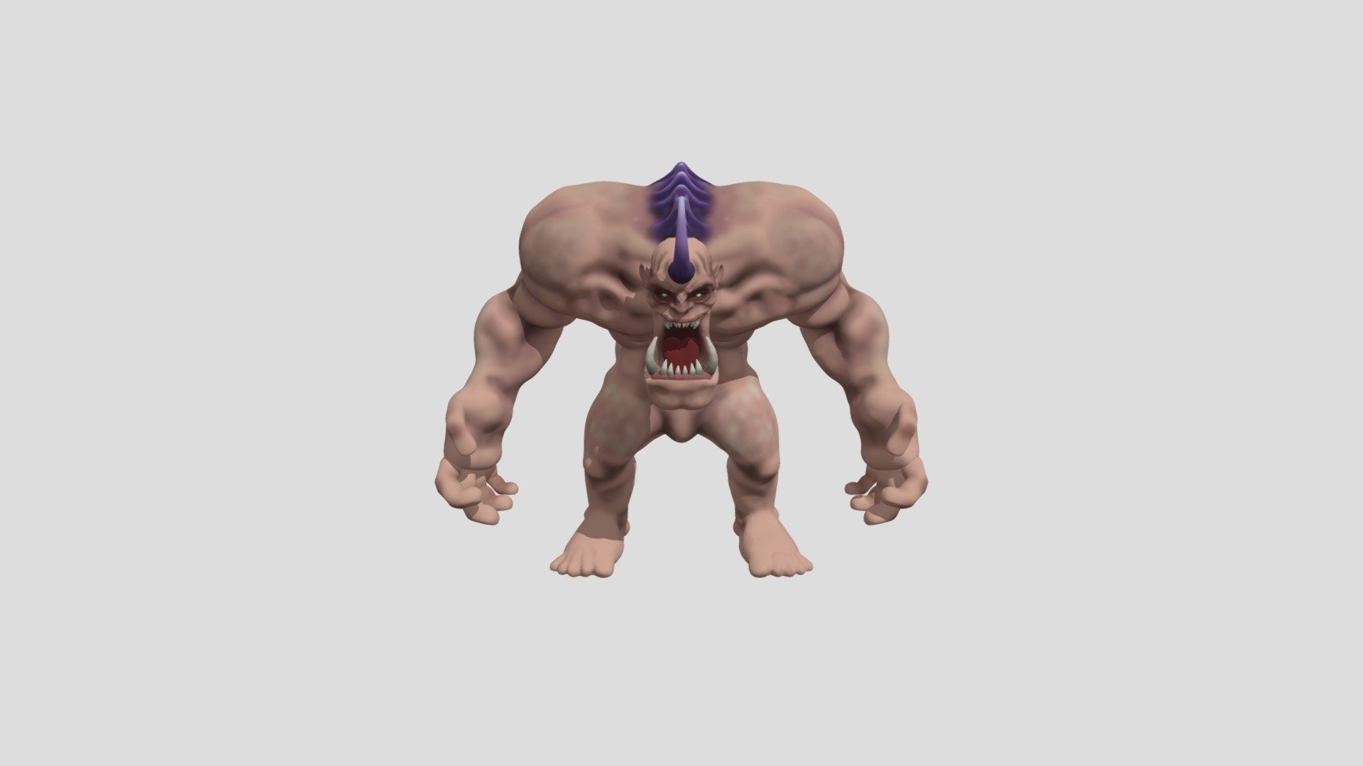 mutant ogre - 3D model by Ludo182 [0dfc24a] - Sketchfab