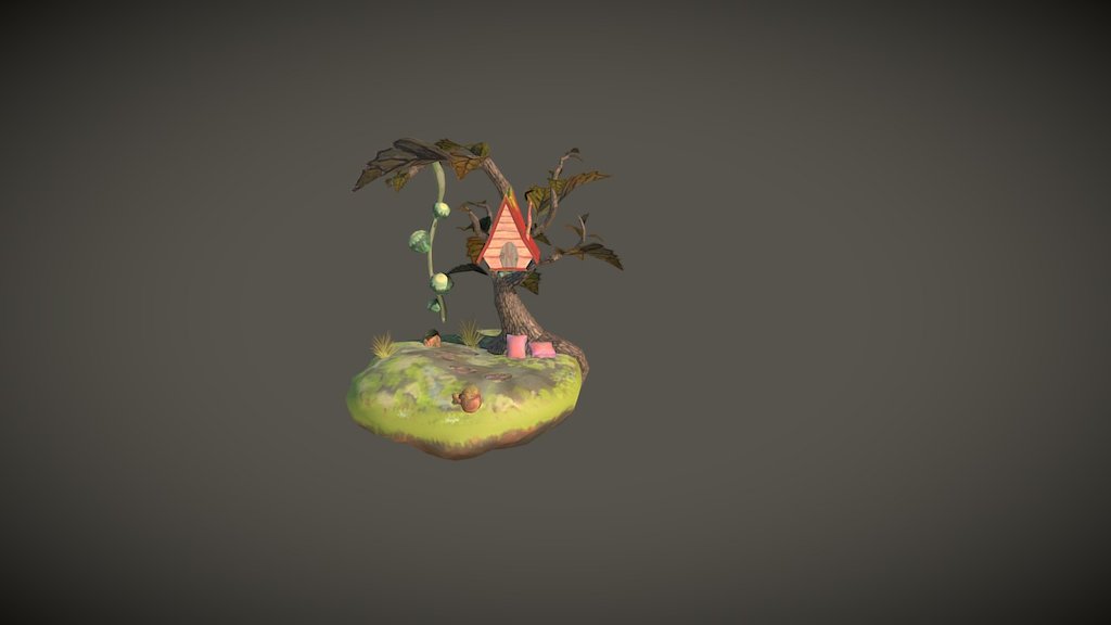 Tree House Diorama - 3D model by MihaelaElka [0dfca84] - Sketchfab
