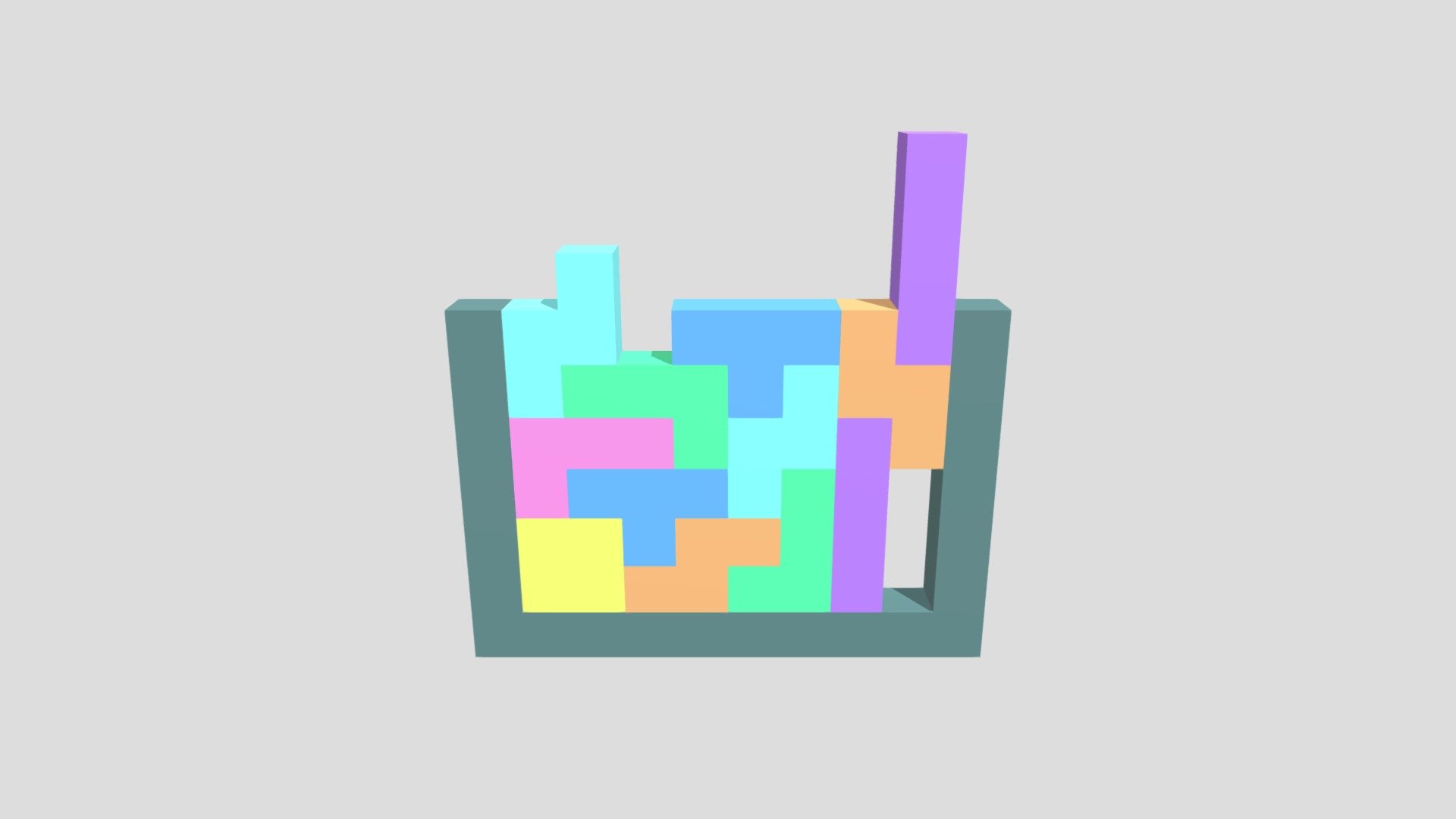 Tetris Block Ver2.2 - Download Free 3D model by haileyb [0dfcb03 ...