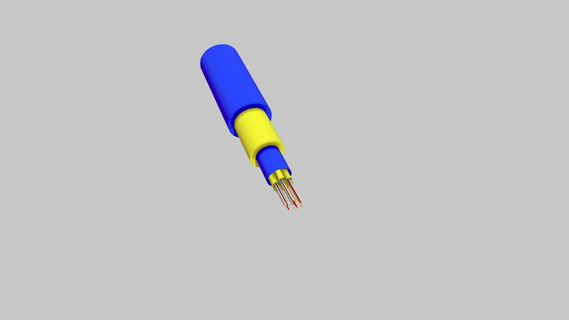 fiber-optic-cable - 3D model by mypanpanpinpin [0dfcd7d] - Sketchfab
