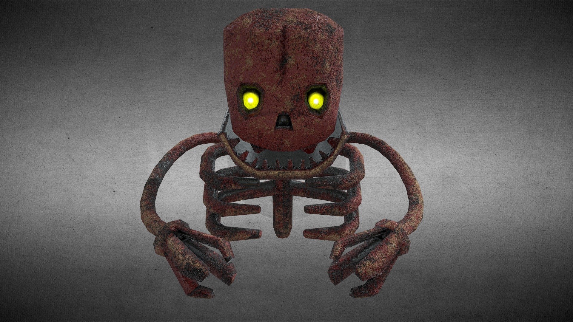 Horror Skeleton - 3D model by Ethica [0dfd0ce] - Sketchfab