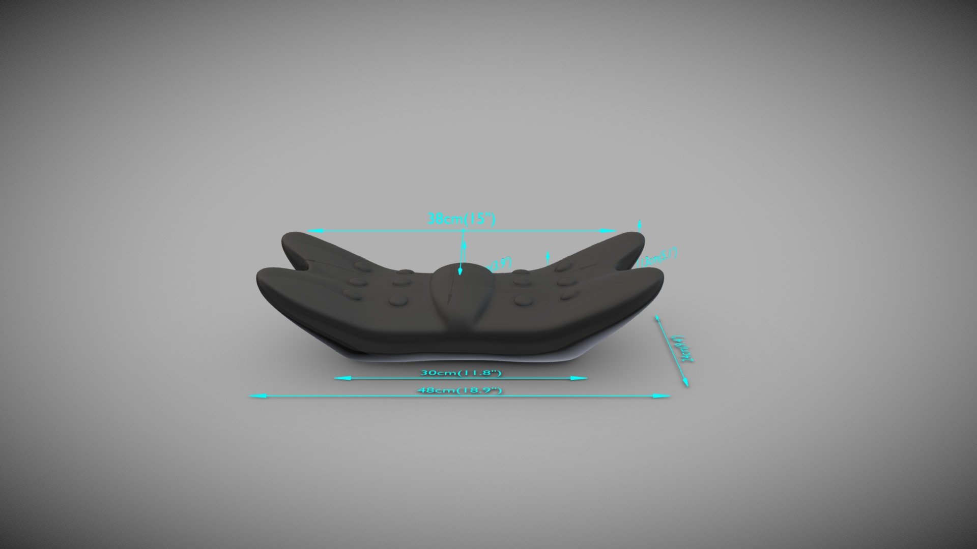 Wing Waist Cushion - Download Free 3D model by fid-zhao [0dfed68 ...