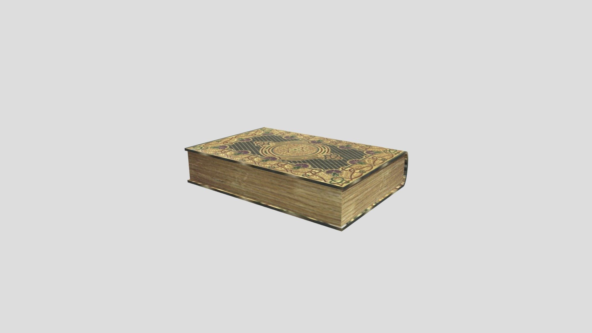 Book AGM - 3D model by Anthony Moncivais (@agm19a) [0dff23b] - Sketchfab