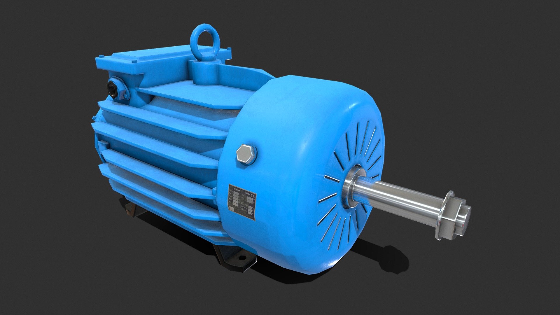 Electric Engine PBR - Buy Royalty Free 3D model by danielmikulik ...