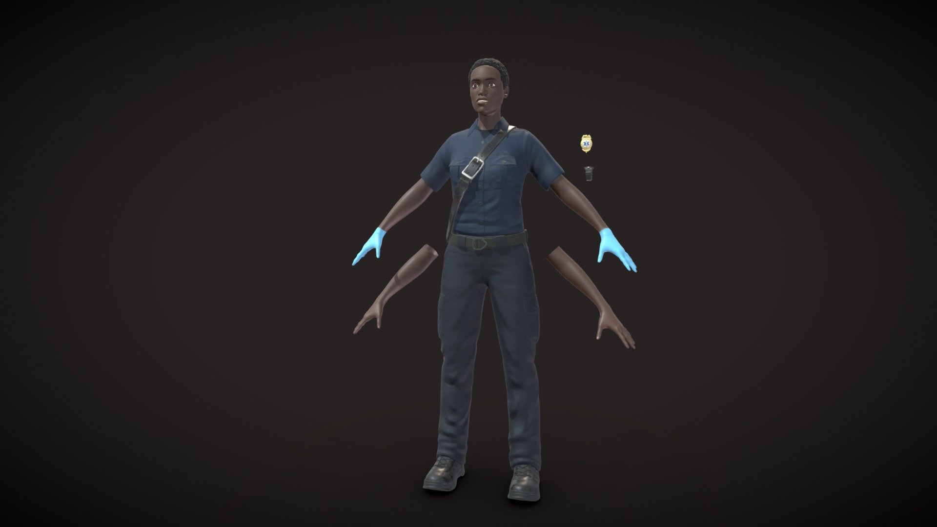 Paramedic - 3D model by redaccordionstudio [0e001db] - Sketchfab