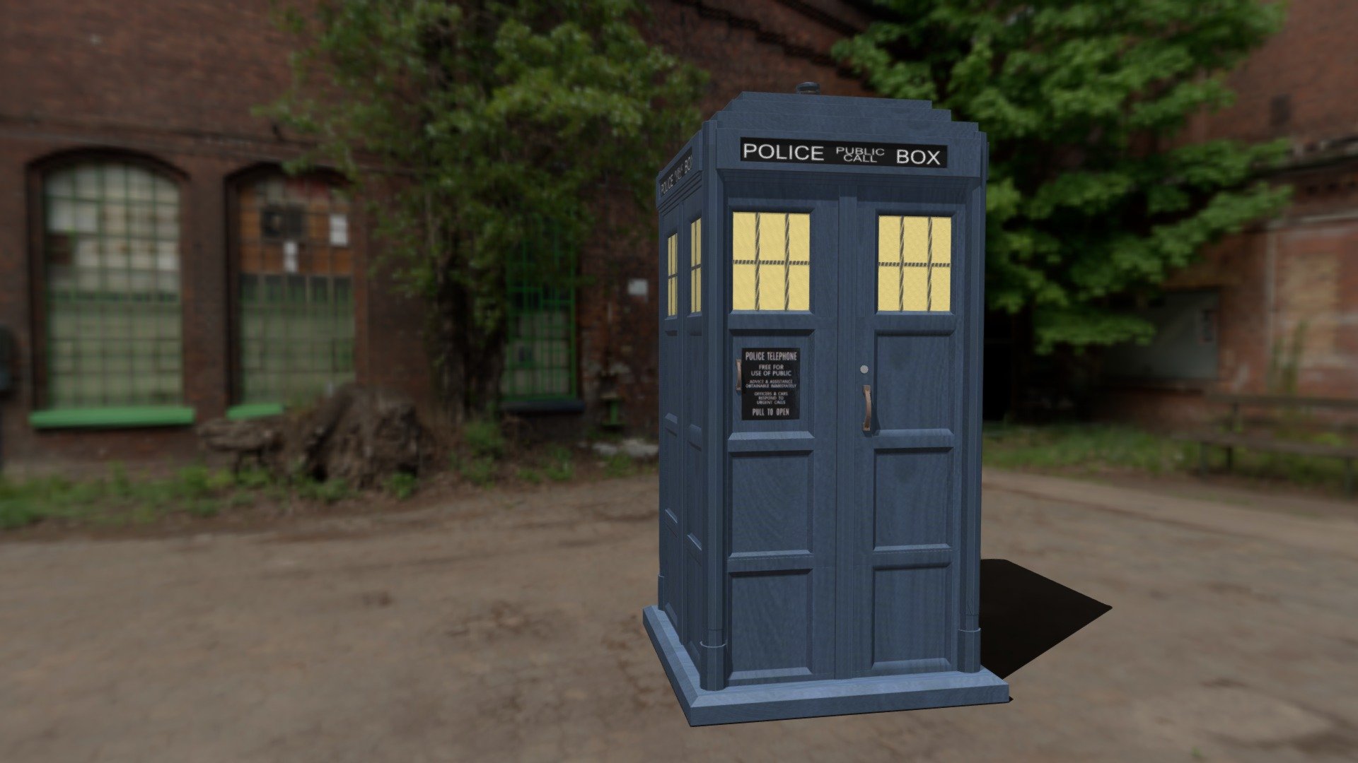 13th Doctors TARDIS - Download Free 3D model by BenQuinn15 [0e00dd1 ...