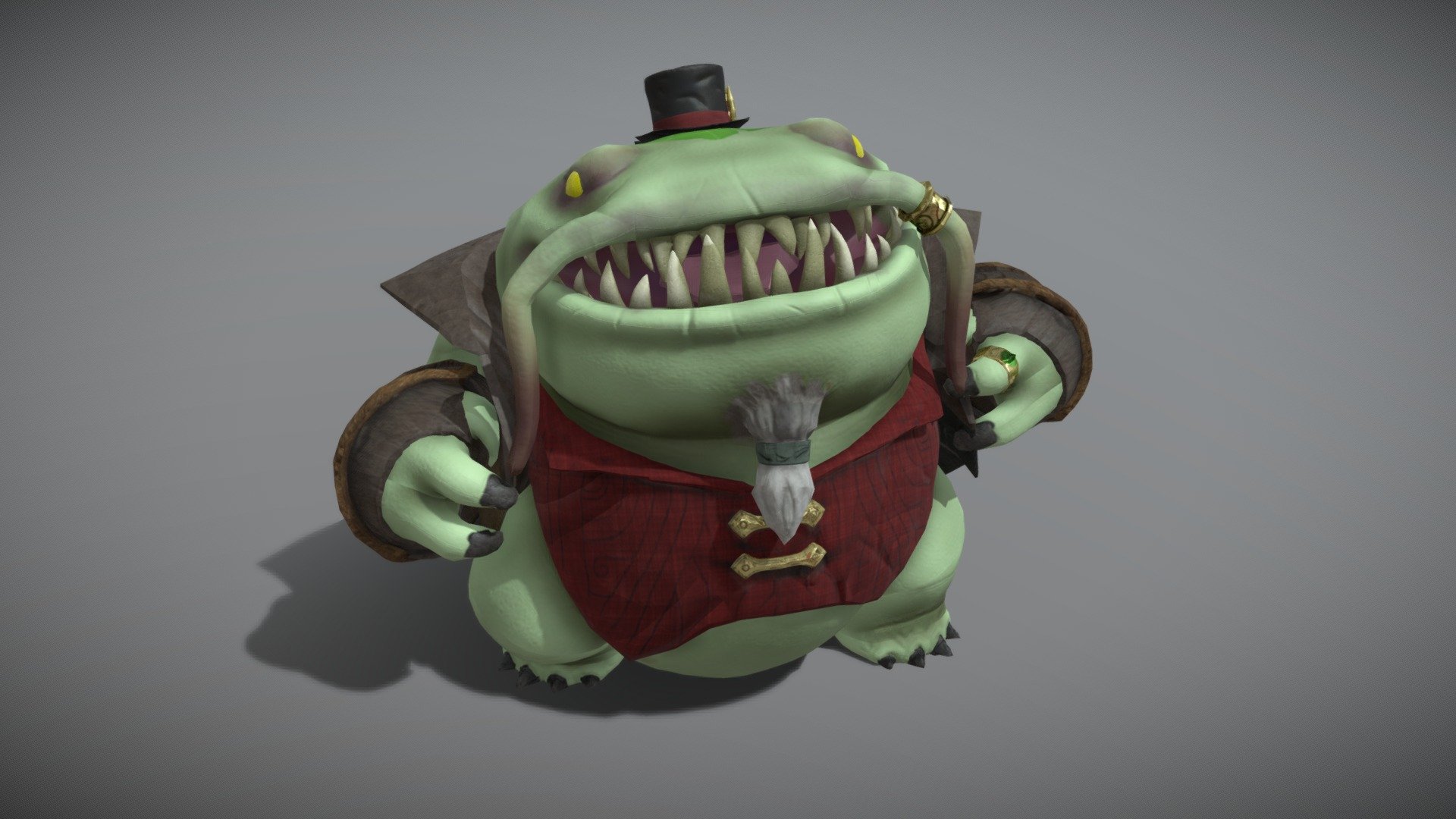 Tahm Kench | Carles Garriga - Download Free 3D model by FireAlfa ...