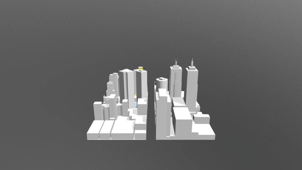 Melbourne City Model - 3D model by wcrd [0e03208] - Sketchfab
