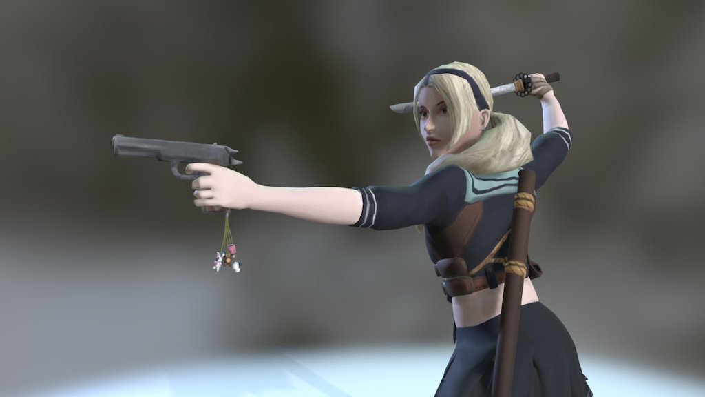 Babydoll from Sucker Punch - 3D model by Bryan T (@BT73) [0e03349 ...