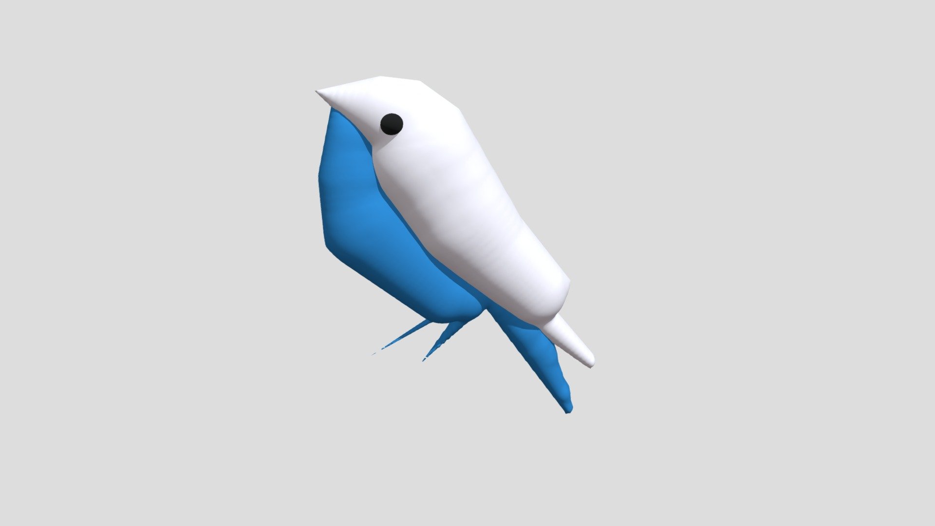 3D Blue Bird - 3D model by Hiiamruss [0e04e50] - Sketchfab