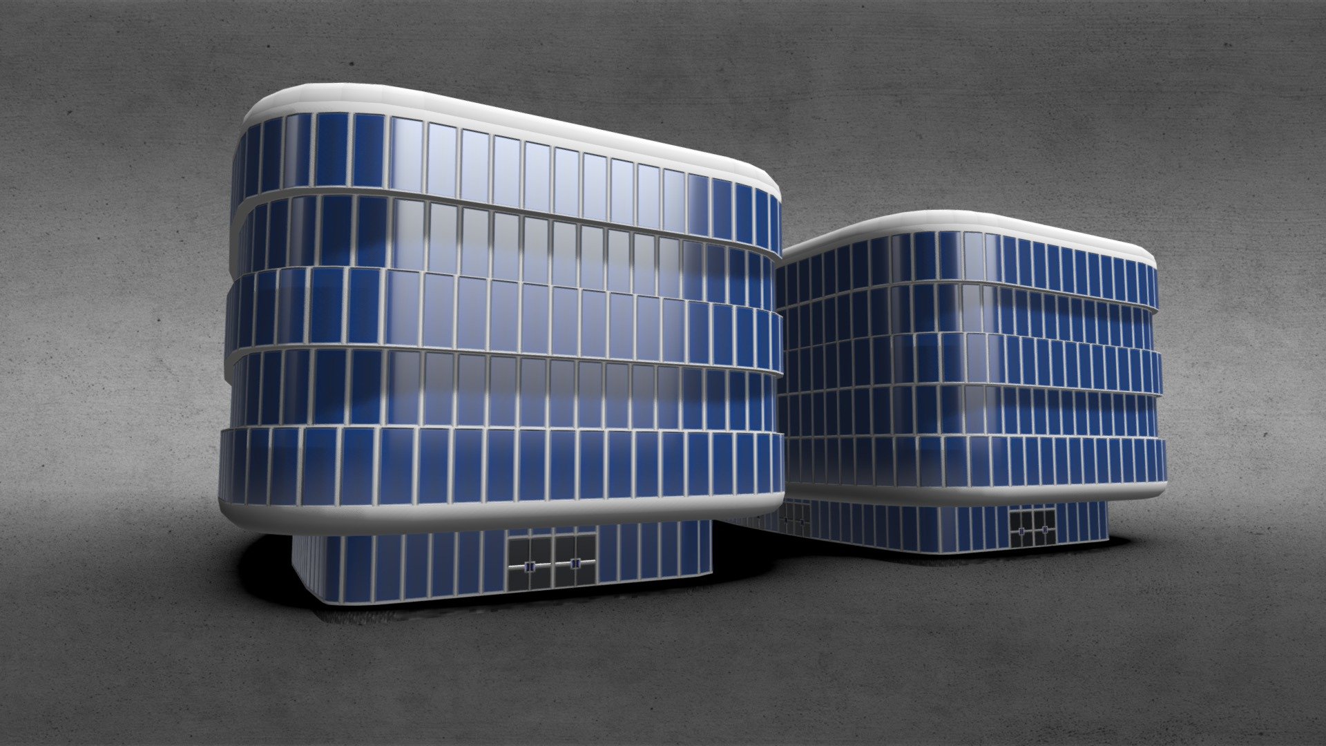 Roundabout Building - Model 02 - Buy Royalty Free 3D model by luminou ...