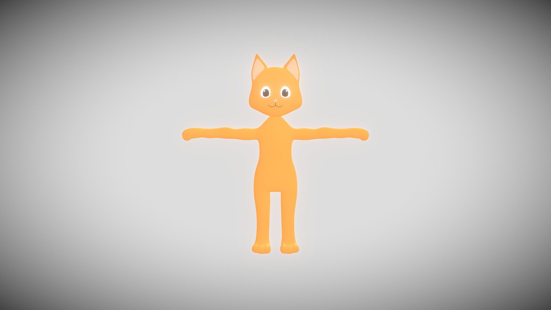 Orange Cat - 3D model by Aby-322 (@AISUMU322) [0e08382] - Sketchfab