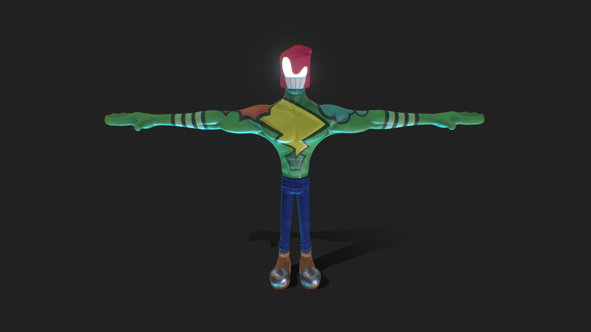Left Hand Goon Capps: Game Res Model - 3D model by Zach Otto (@zachotto ...