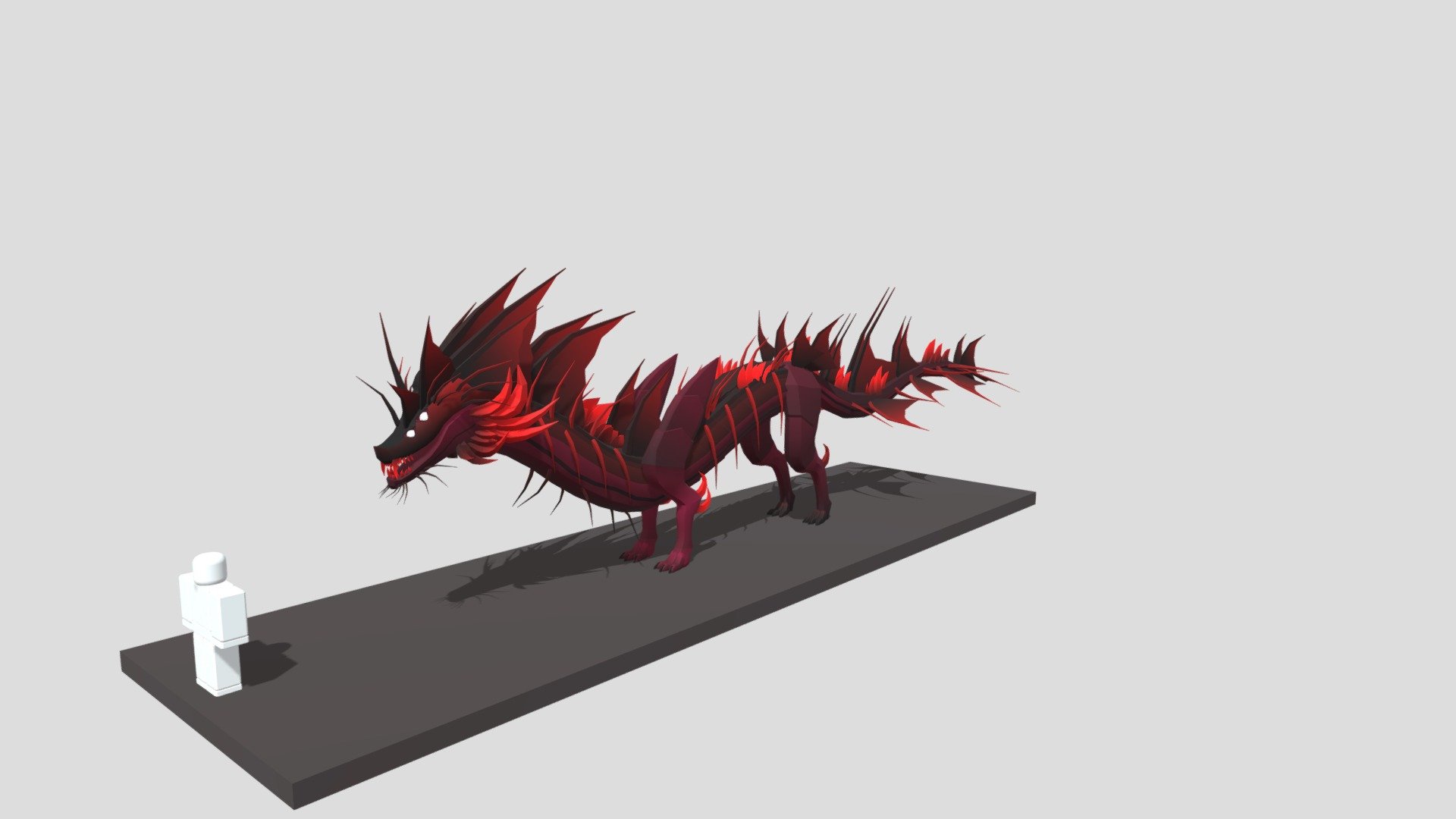 Red Creature - 3D model by SinisterUGC (@playzsinister) [0e09482 ...