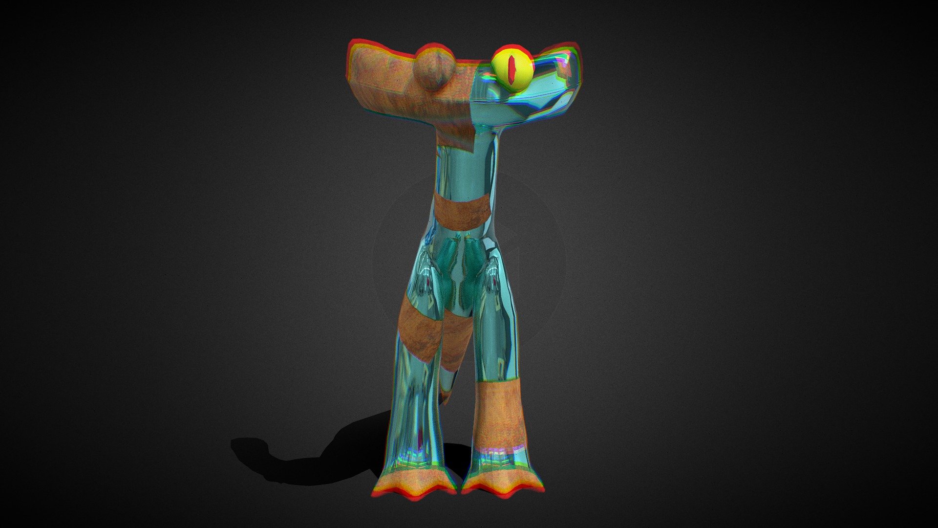 Cyan arruginito - Download Free 3D model by ValePro10 [0e096b0] - Sketchfab