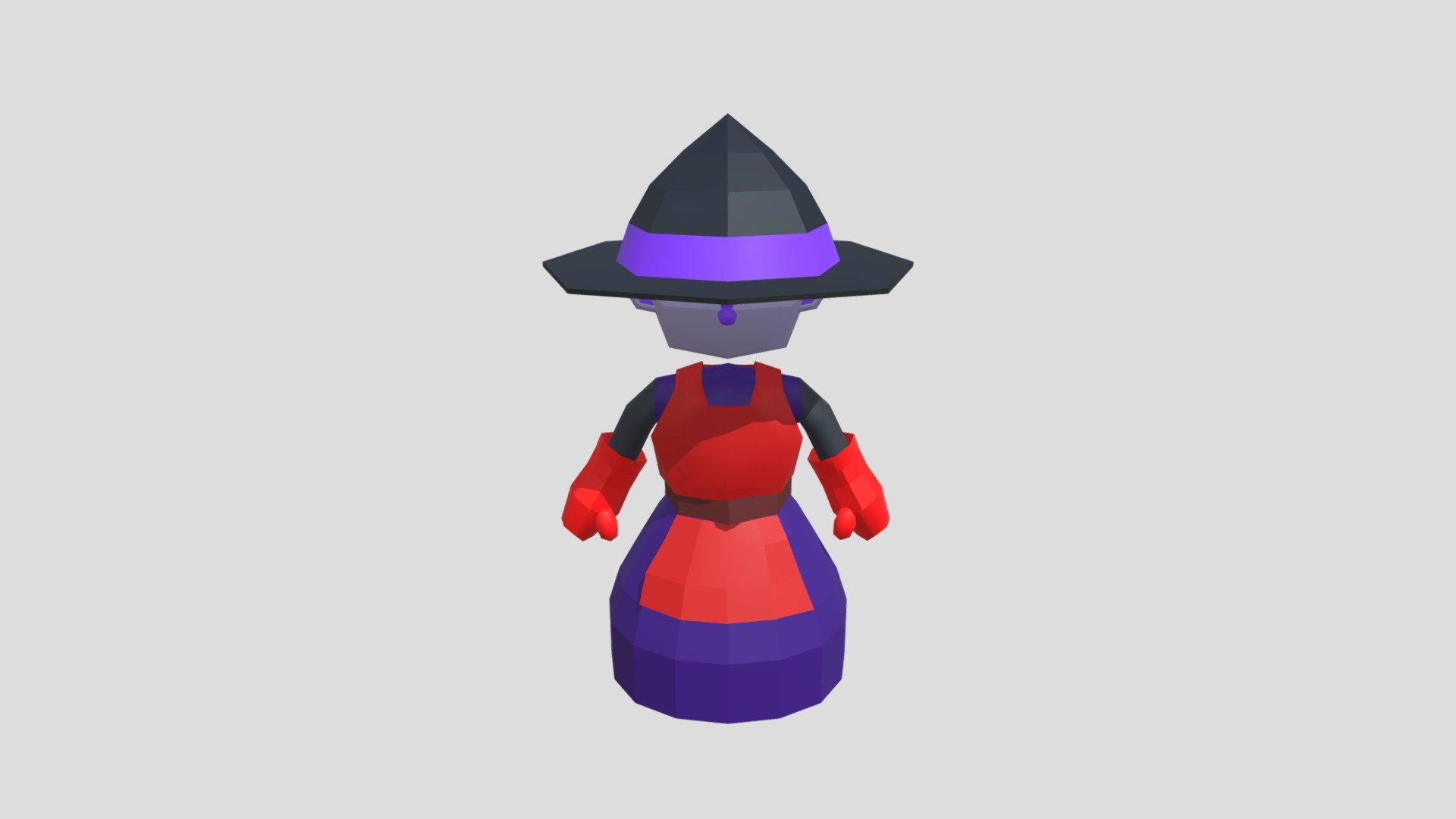 Witch - 3D model by PhoenixTheAria [0e09d0a] - Sketchfab
