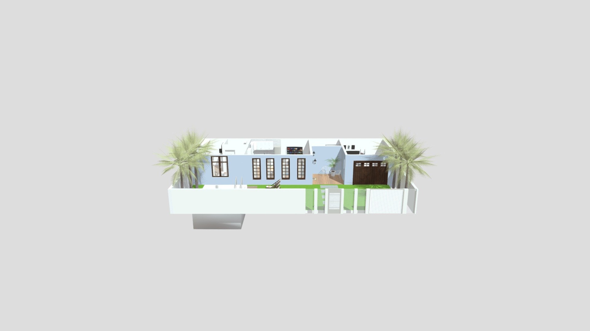 Mini house - Download Free 3D model by Home Design 3D (@homedesign3d ...
