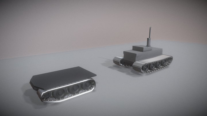 Tankchains 3D models - Sketchfab