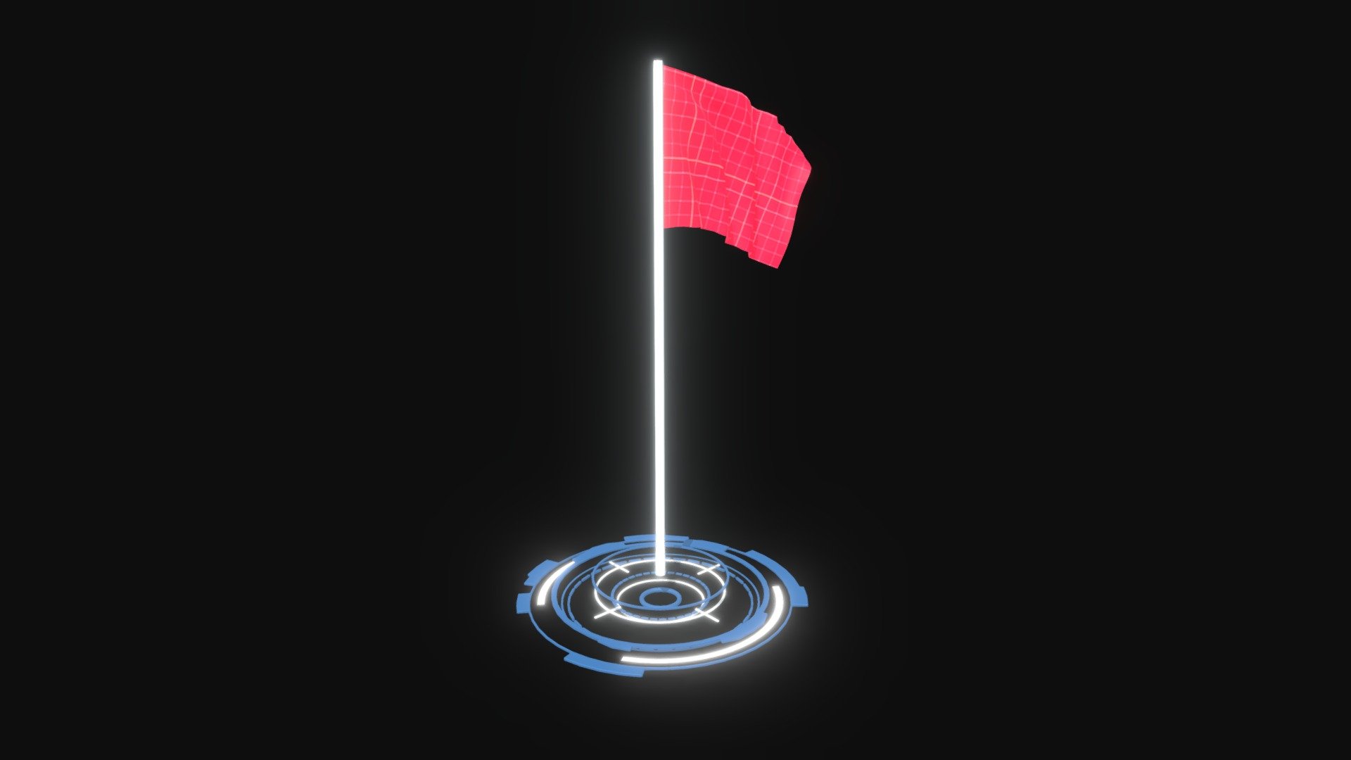 Asset Flag Animated Element 4 - Buy Royalty Free 3D model by John Doe ...
