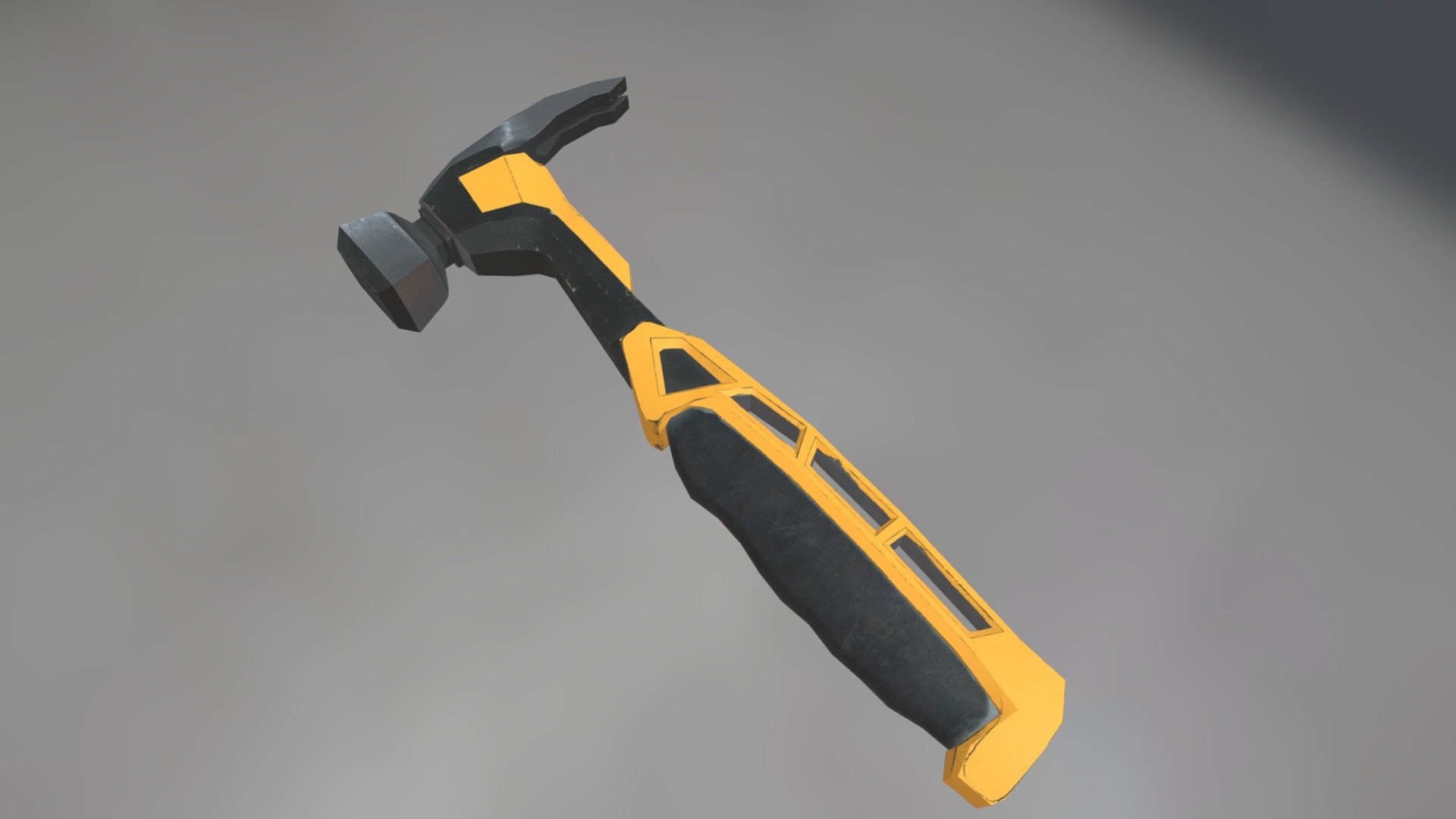 Futuristic Science Fiction Hammer Game Asset - Buy Royalty Free 3D ...