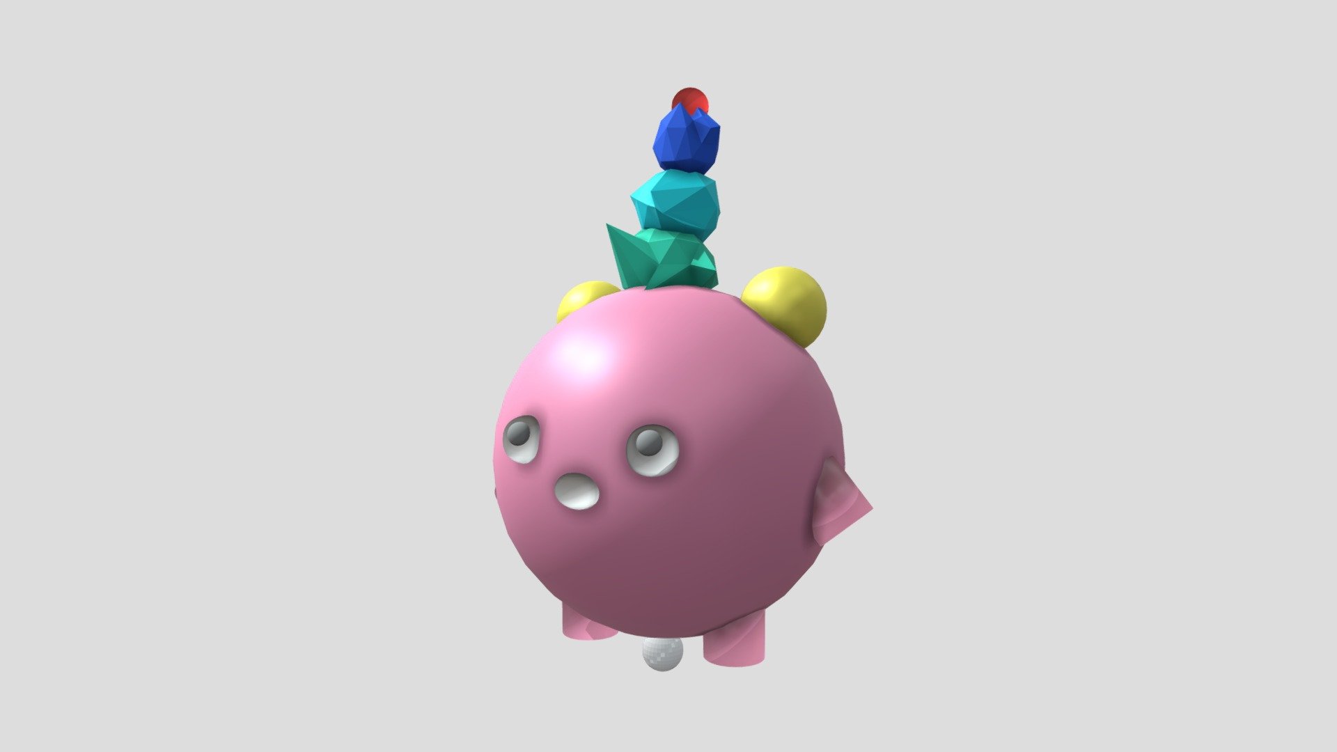 Pookpik__Final - 3D model by narisa wattana (@narisawattana) [0e0d1e1 ...