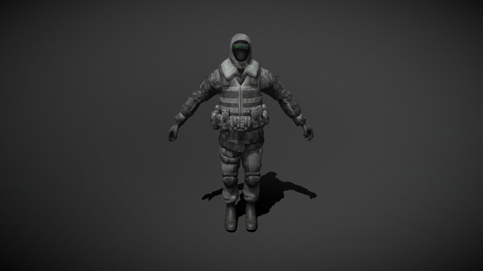 SCP CI Marksman - 3D model by Trek (@samfrog) [0e0f6a8] - Sketchfab