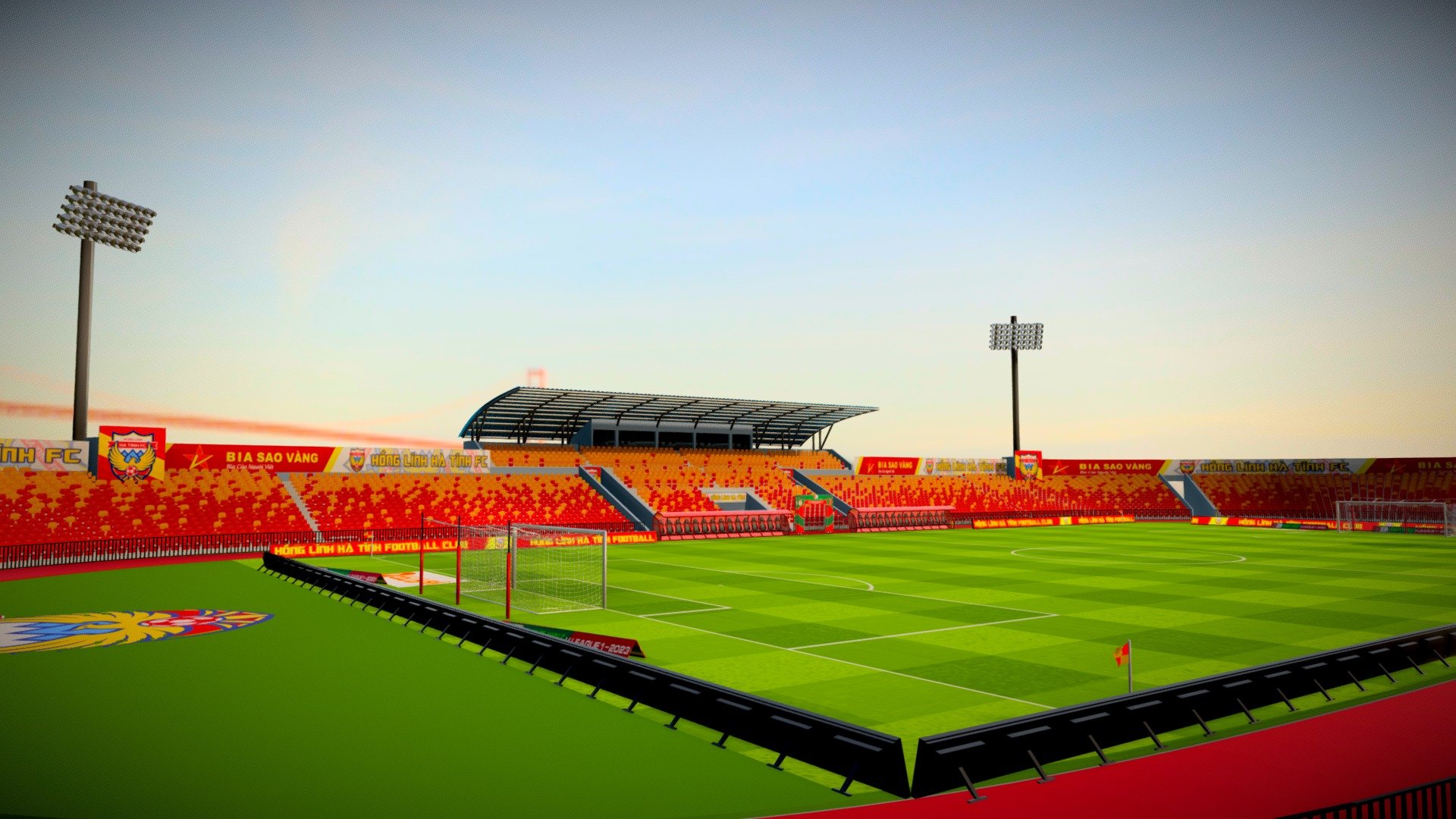 Ha Tinh Stadium - Download Free 3D model by NGUYENNGHIAKK [0e10b95 ...