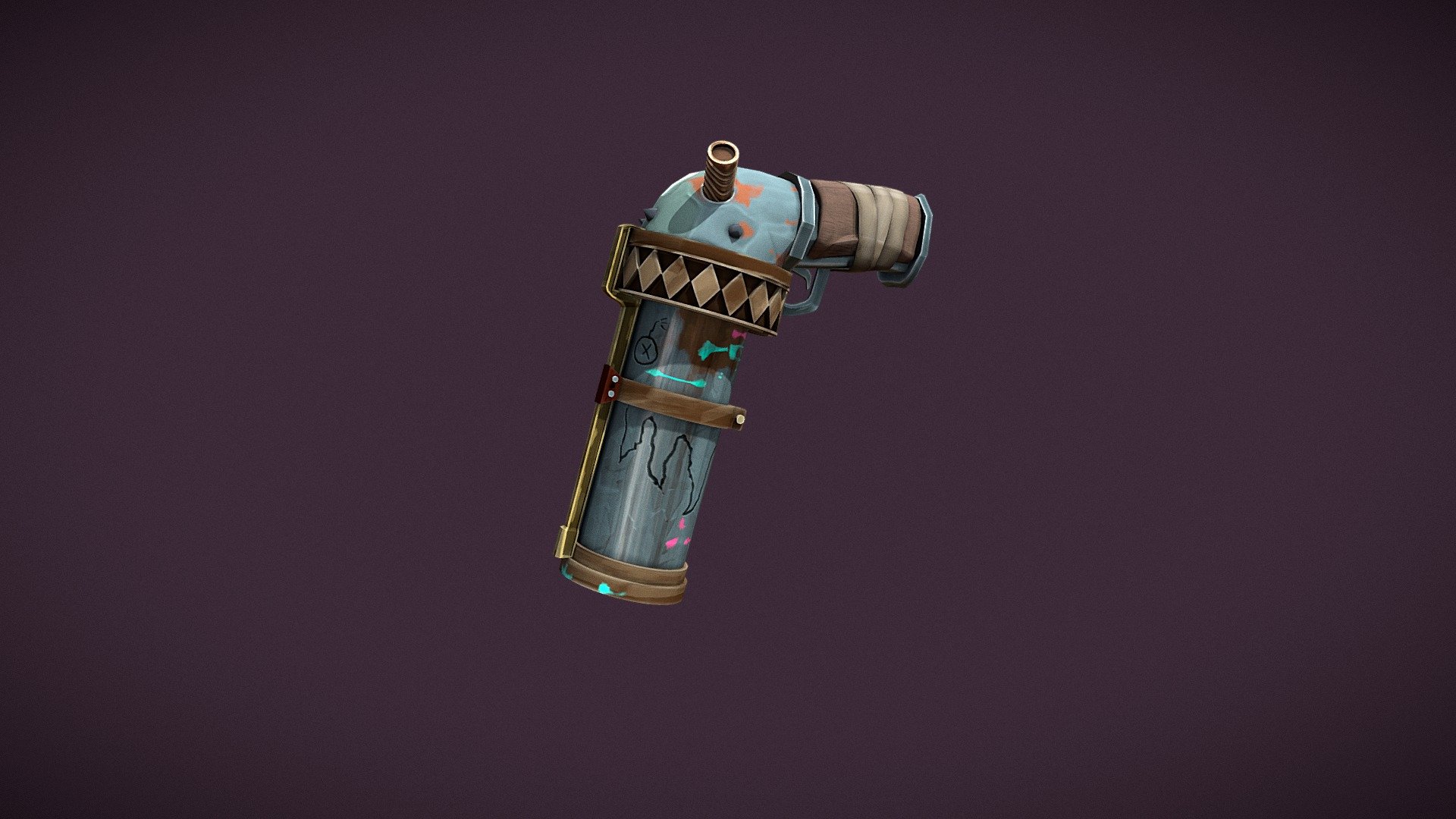 Jinx Zapper Arcane - 3D model by Joseph Heinrichs (@Joseph-.-) [0e13d31 ...