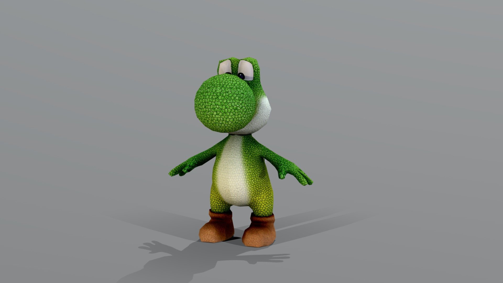 Yoshi - 3D model by FiruLAD [0e14d2d] - Sketchfab