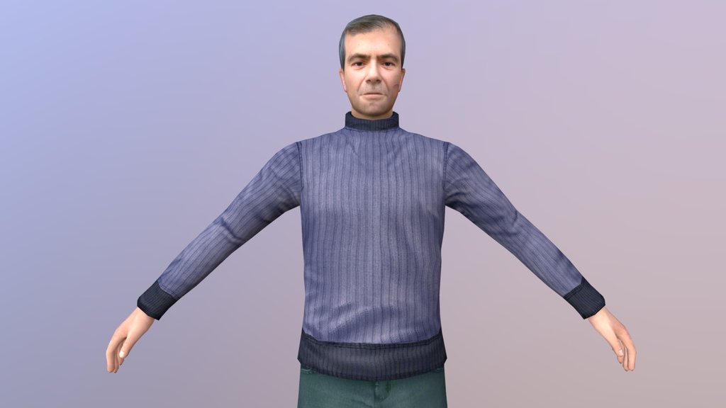 men model - A 3D model collection by maryiashein - Sketchfab