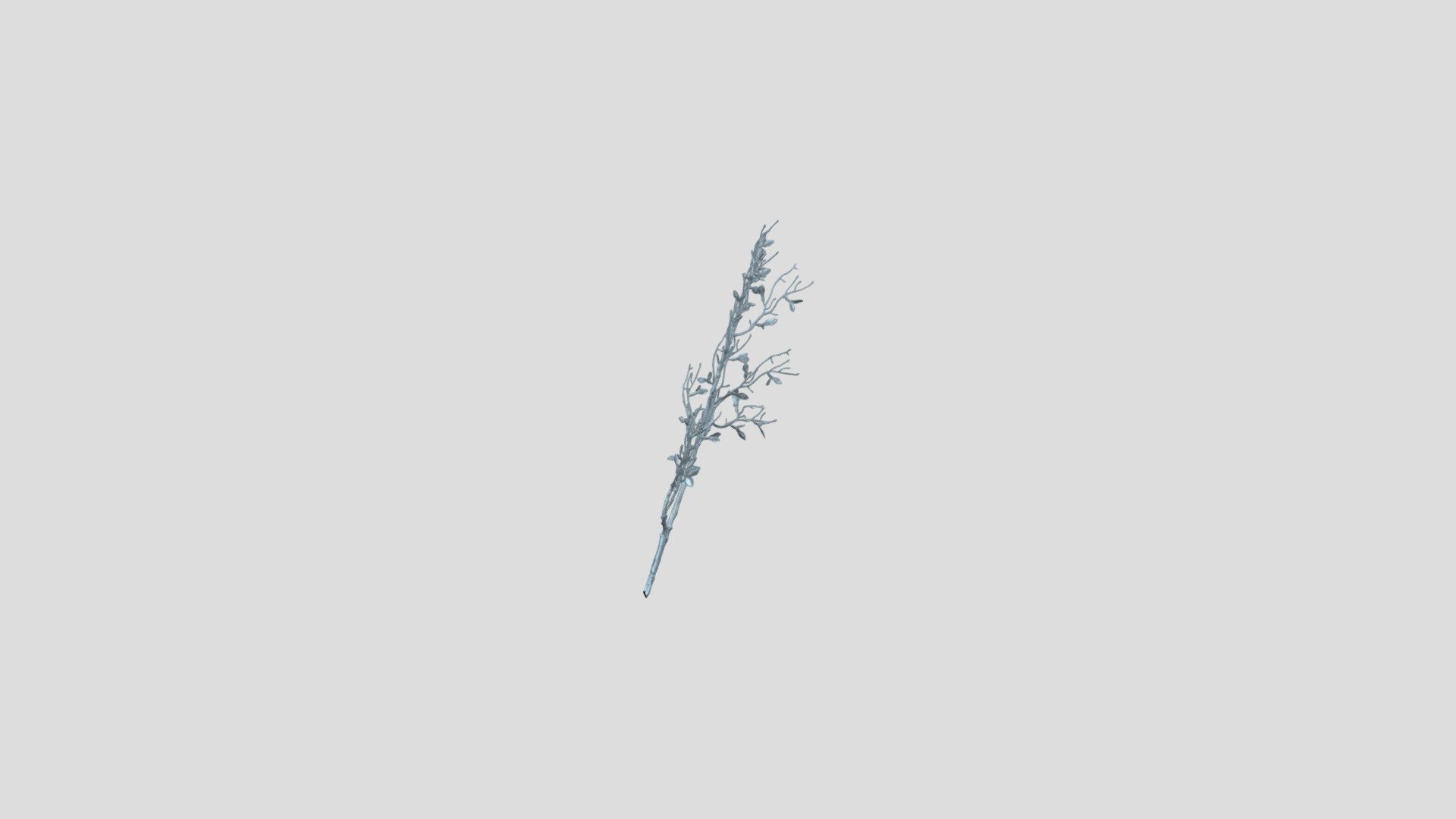 Silver branches - Download Free 3D model by ozai (@ozailabs) [0e16bbd ...