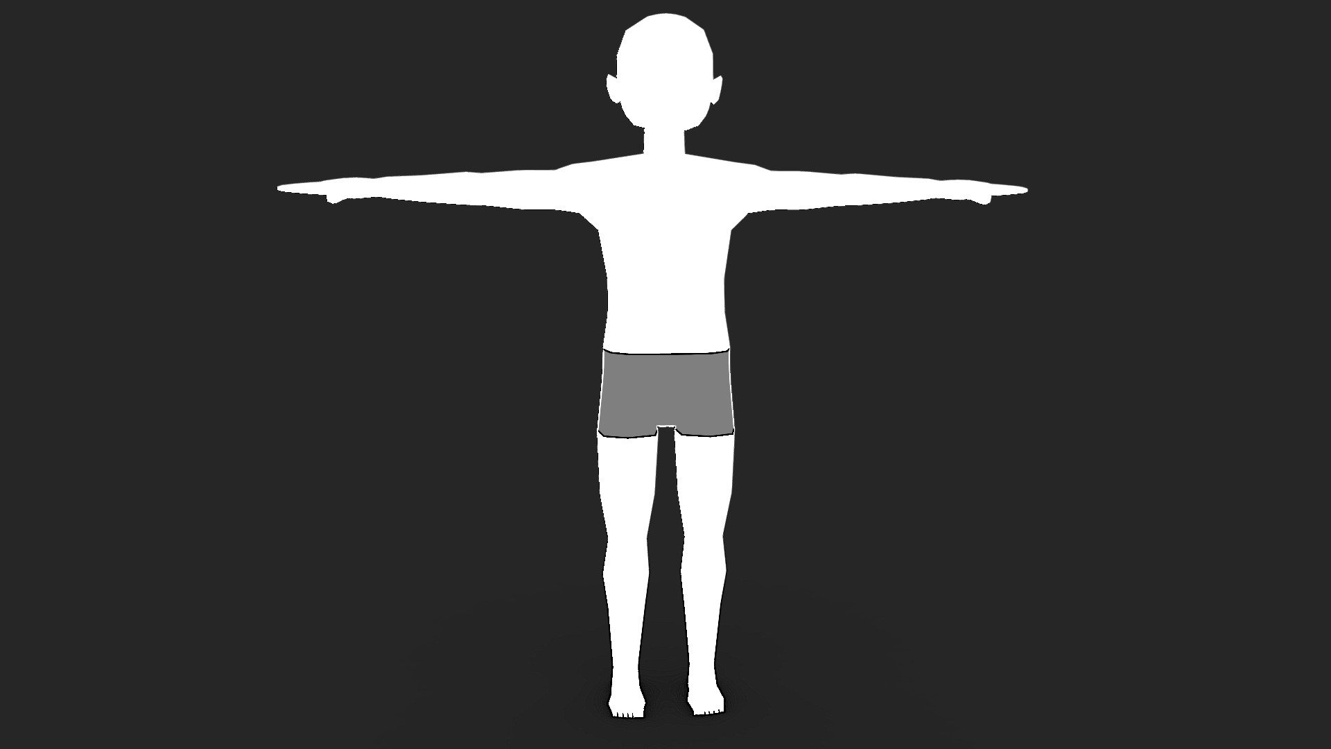 Basic Male Base Character - 3D model by TravonstarGod [0e1c243] - Sketchfab
