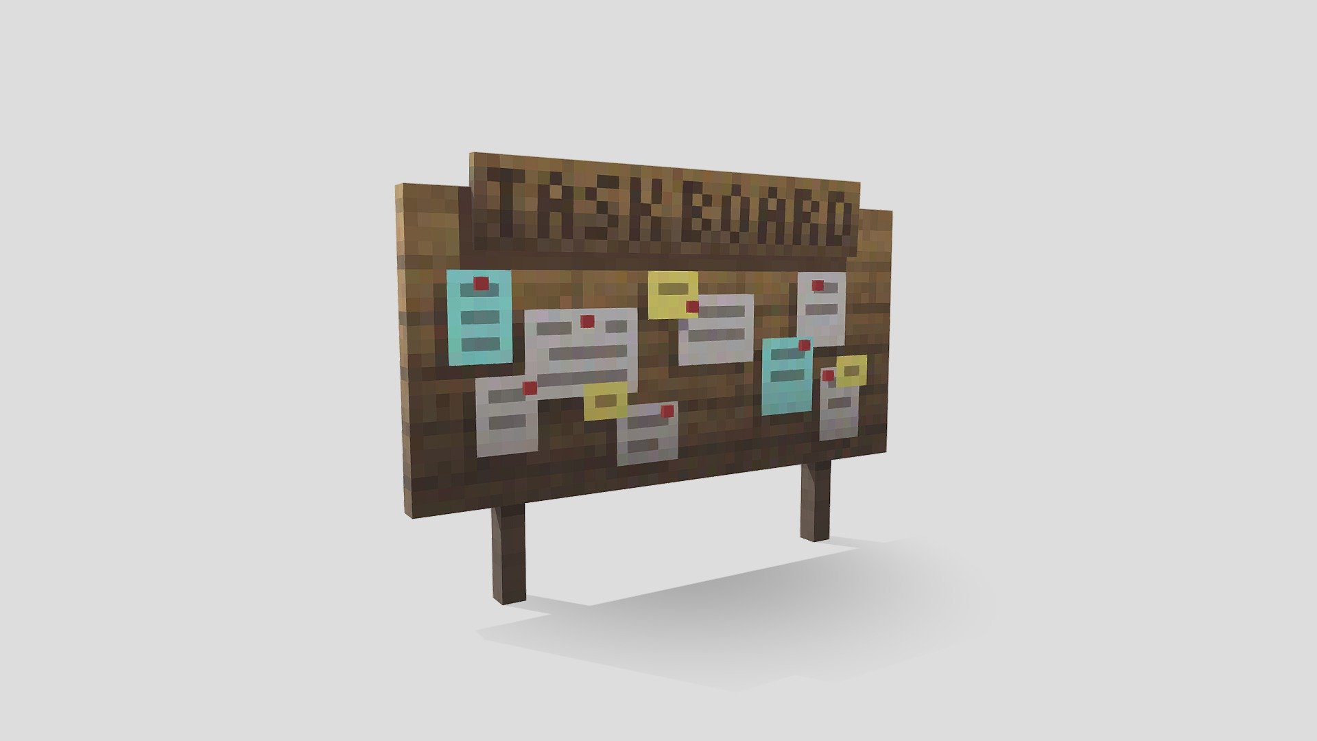 Task Board - 3D model by inkflux [0e1c69a] - Sketchfab