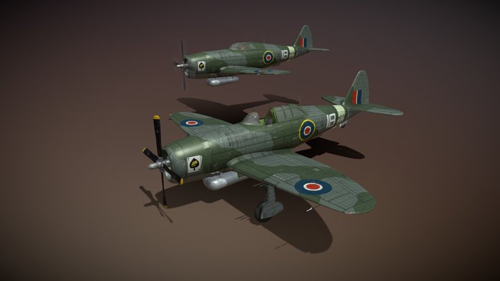 P-47d 3D models - Sketchfab