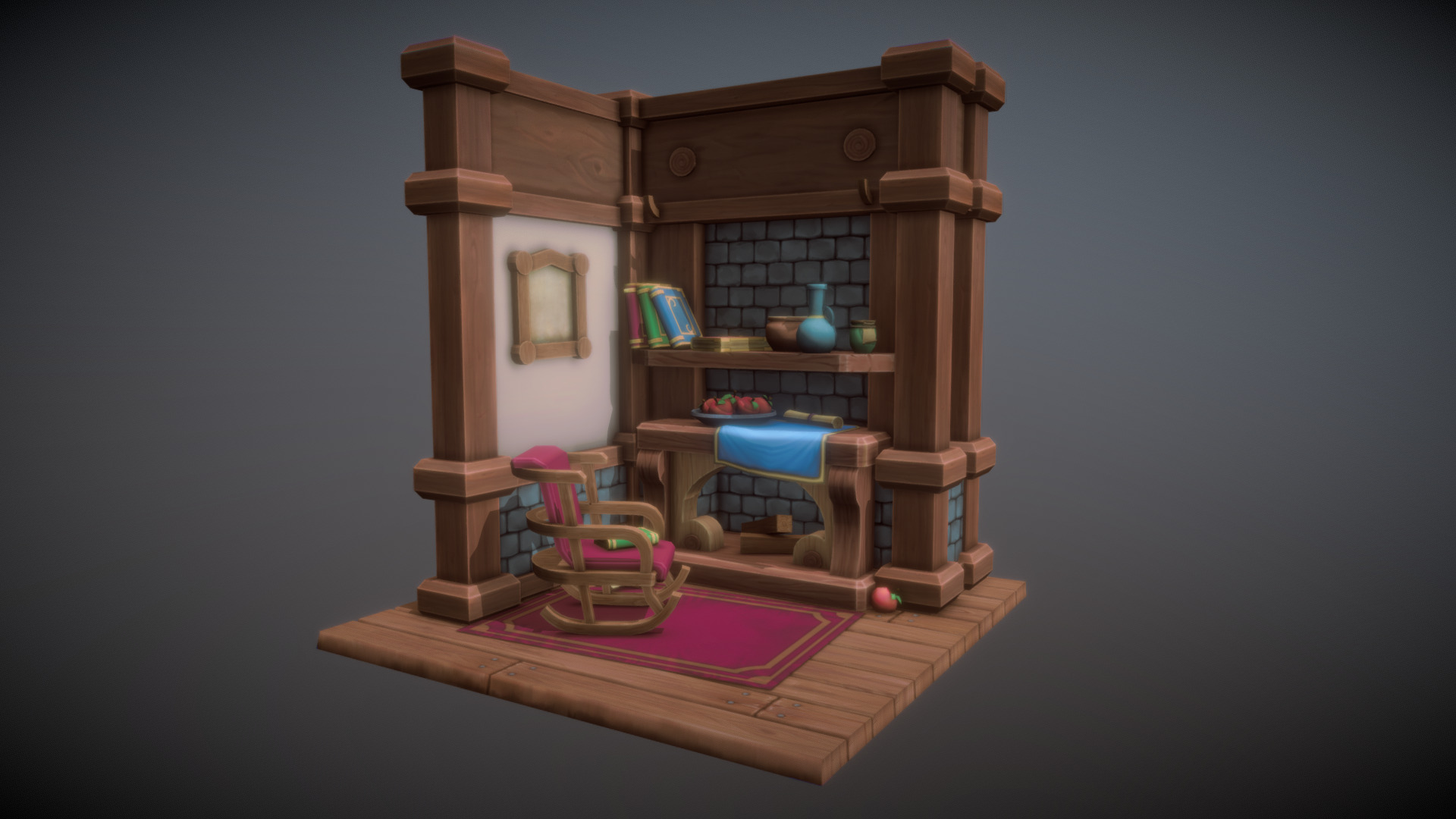 Low_Poly_Medieval_Props_01 - 3D model by JackShadow [0e1dd56] - Sketchfab