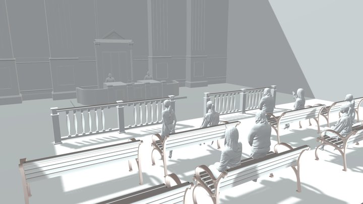 Courtroom 3D models - Sketchfab