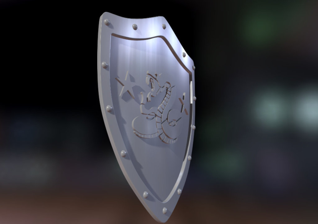 Snake Shield - 3D model by aleiden_amadeus_ex [0e20c56] - Sketchfab