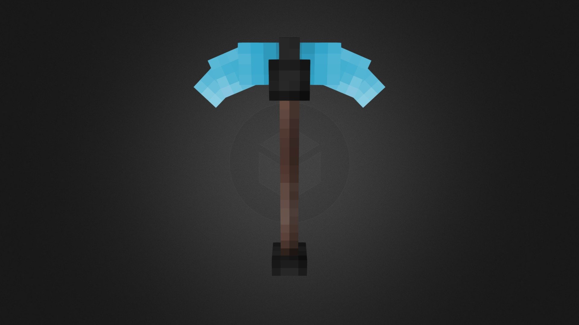 Diamond Pickaxe - 3D model by Doorms (@gamedav7) [0e21104] - Sketchfab