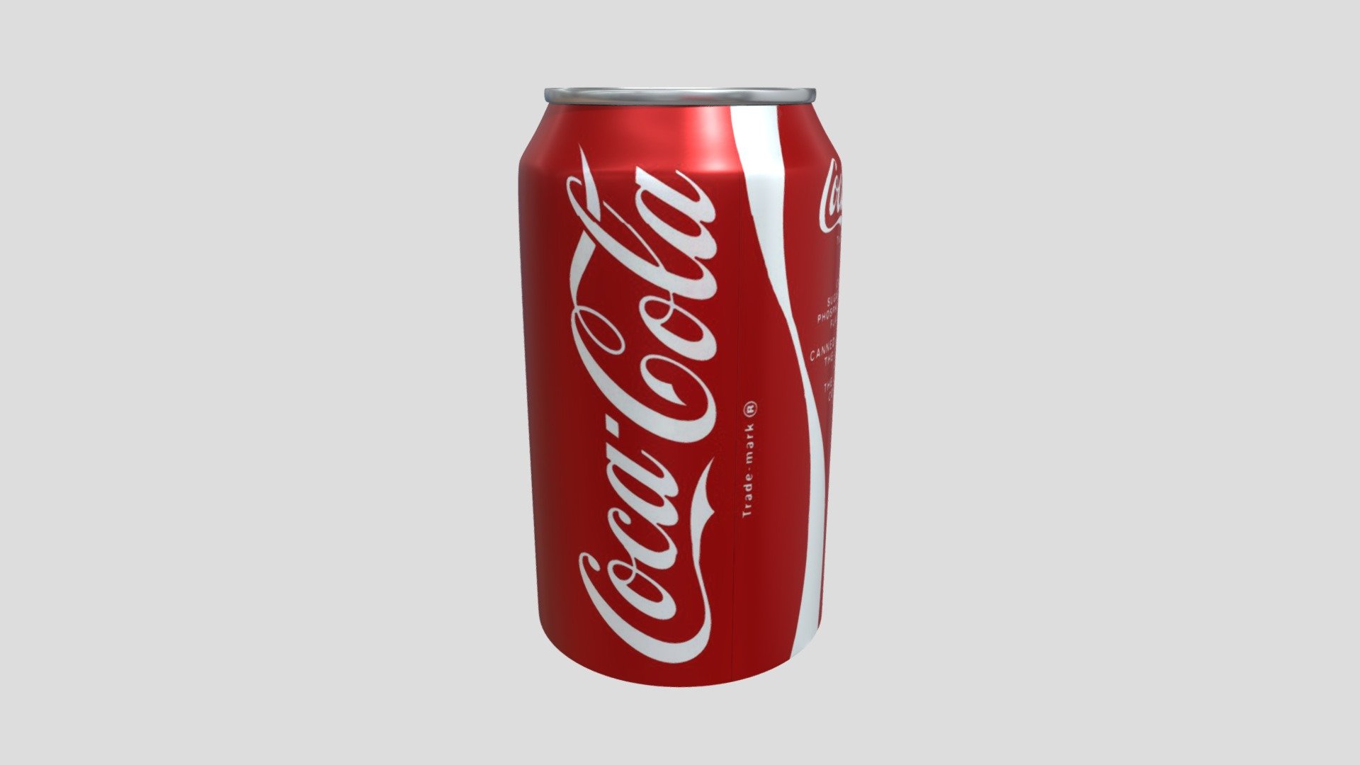 Coke Can - Download Free 3D model by japrice1010 [0e2116b] - Sketchfab