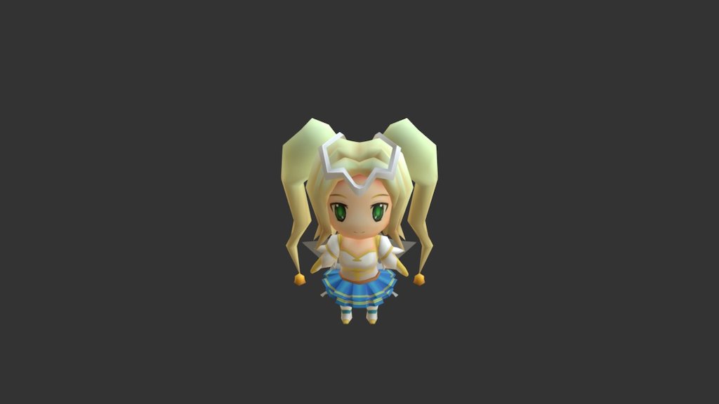 Girl05 - 3D model by skullominia.chen [0e219b5] - Sketchfab