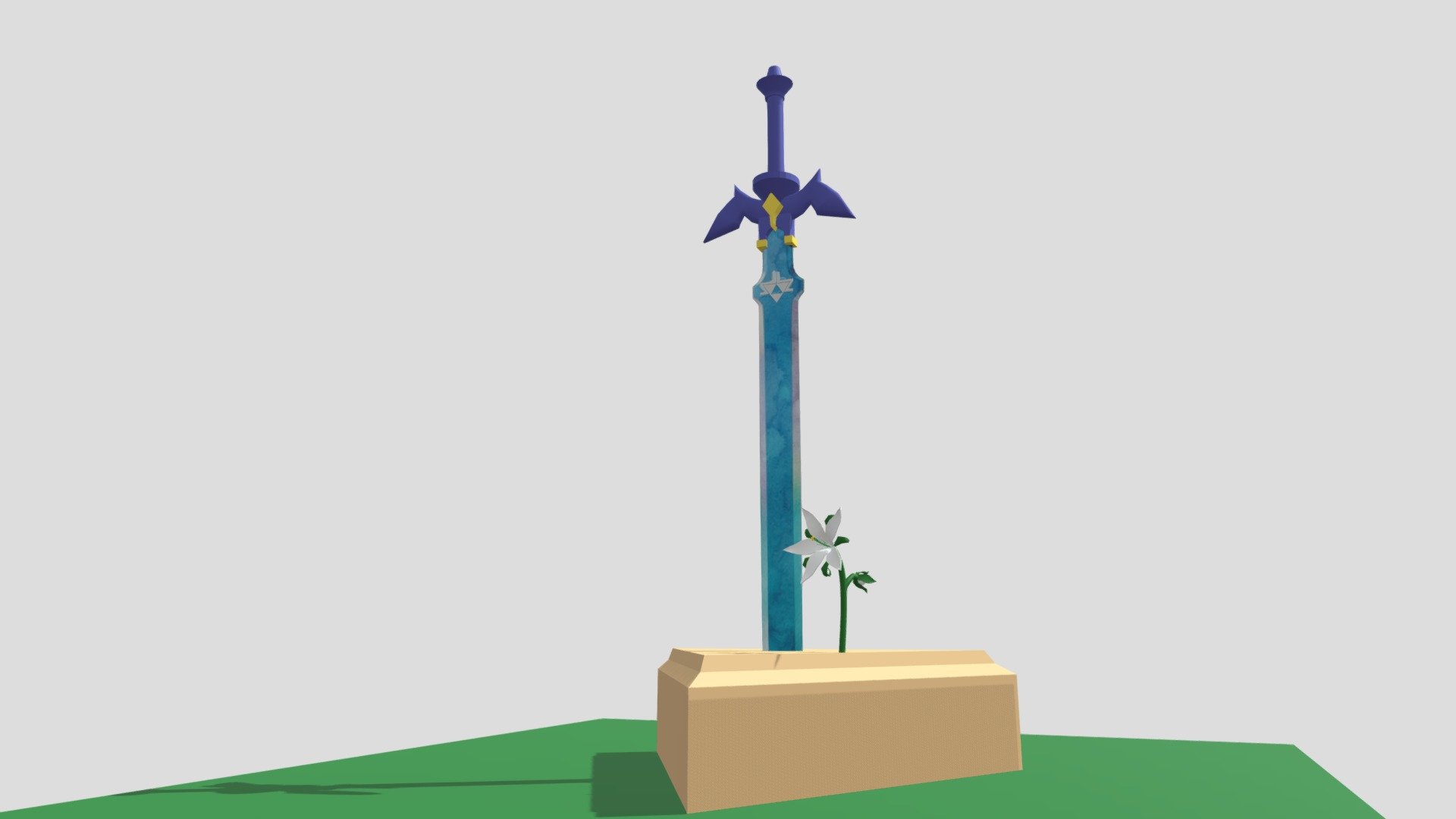 Master Sword - 3D model by rebatterman [0e21a3e] - Sketchfab