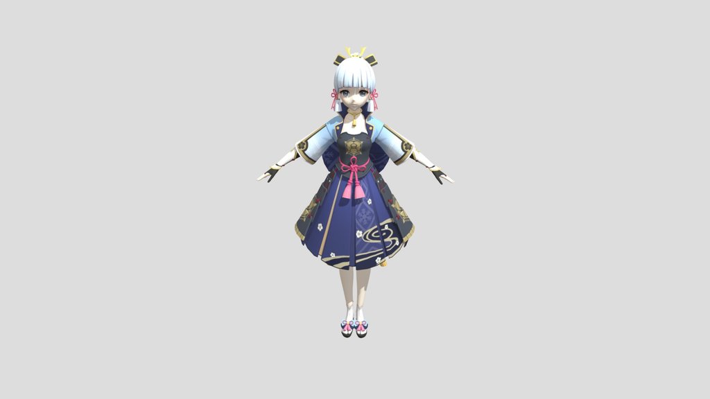 Genshin Impact - A 3D model collection by Pixartist (@PixartistEli ...