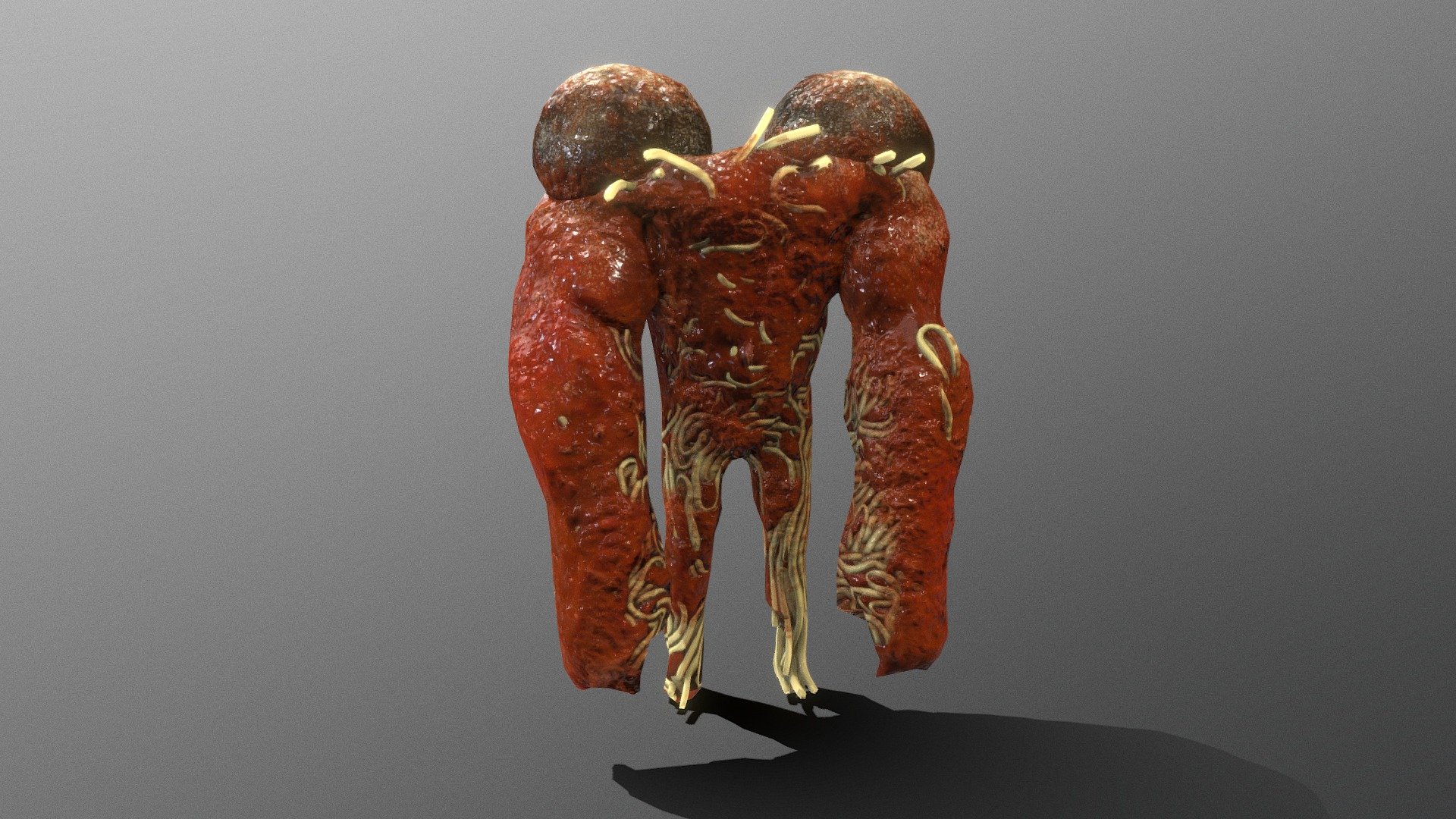 Spaghetti & Meatball Tank - 3D model by Dillon Barba (@dillonbarba ...