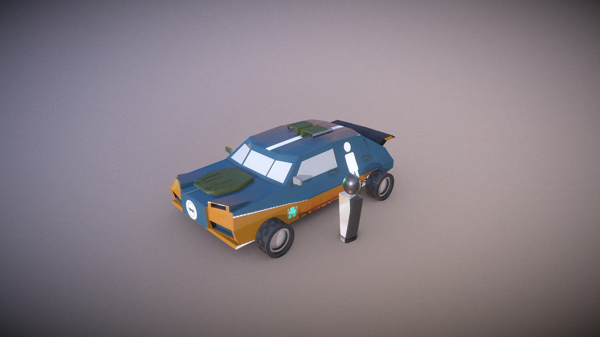 Car2 - 3D model by Appegio [0e242a6] - Sketchfab