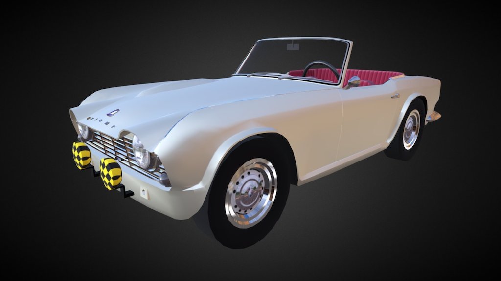 Triumph TR4 - Download Free 3D model by freeReef [0e24986] - Sketchfab