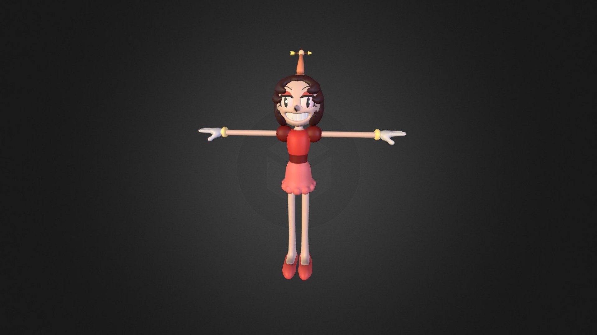 Hilda Berg - The Cuphead Show - Buy Royalty Free 3D model by ngpquynh ...