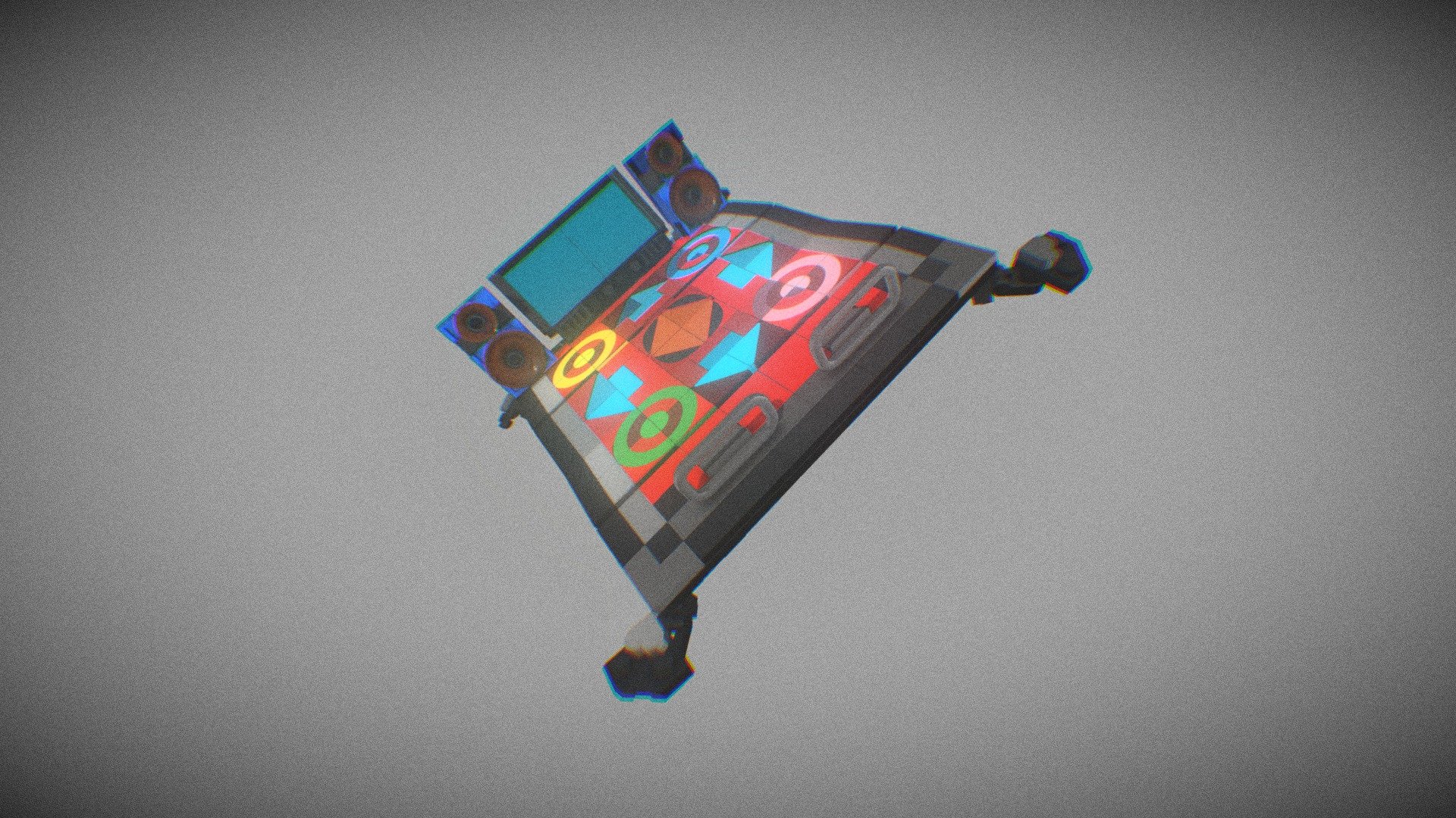 Dance Pads - Buy Royalty Free 3D model by okotaru (@loaferspore ...