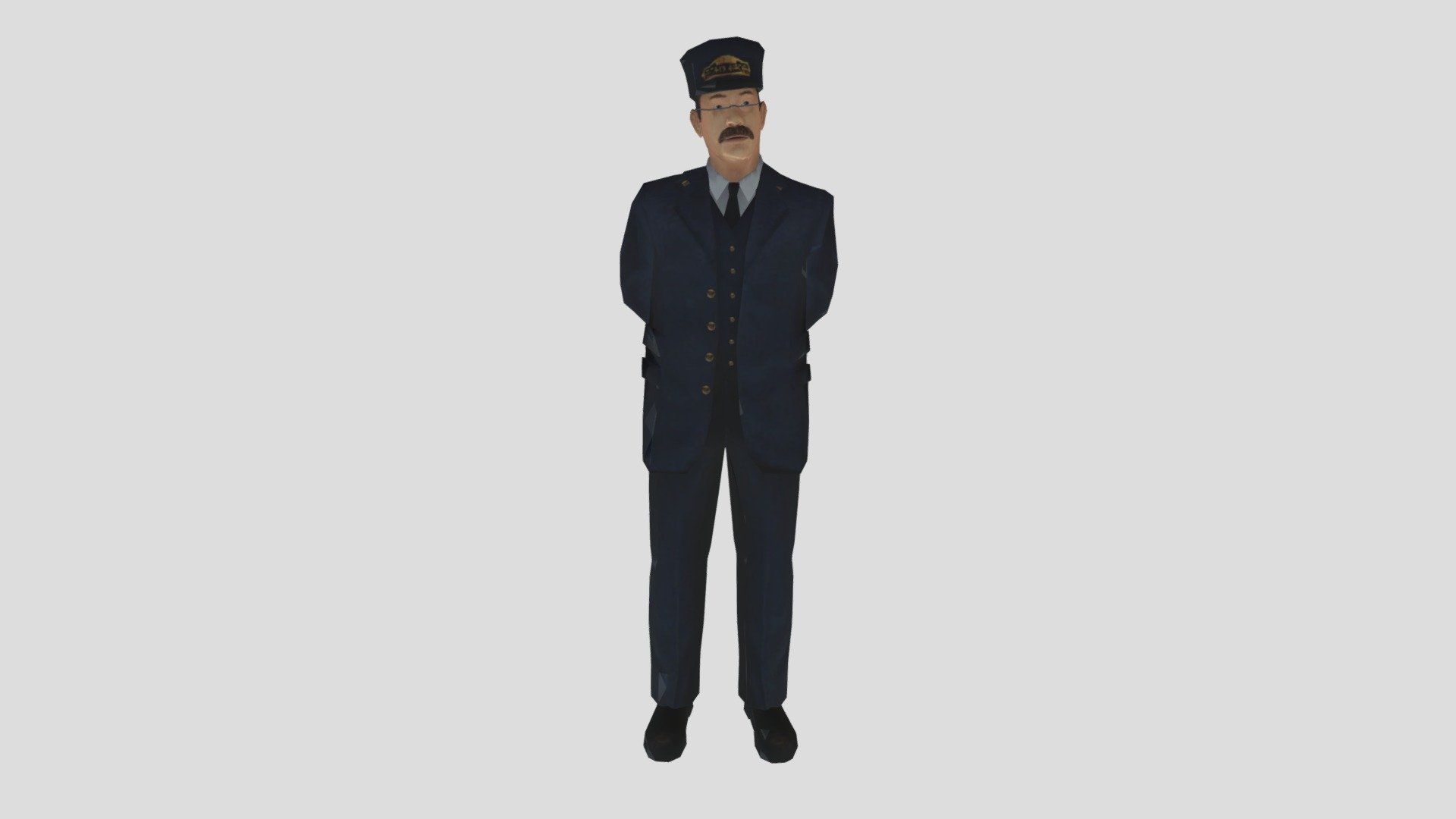 Conductor Polar Express Gamecube - Download Free 3D model by kenton ...