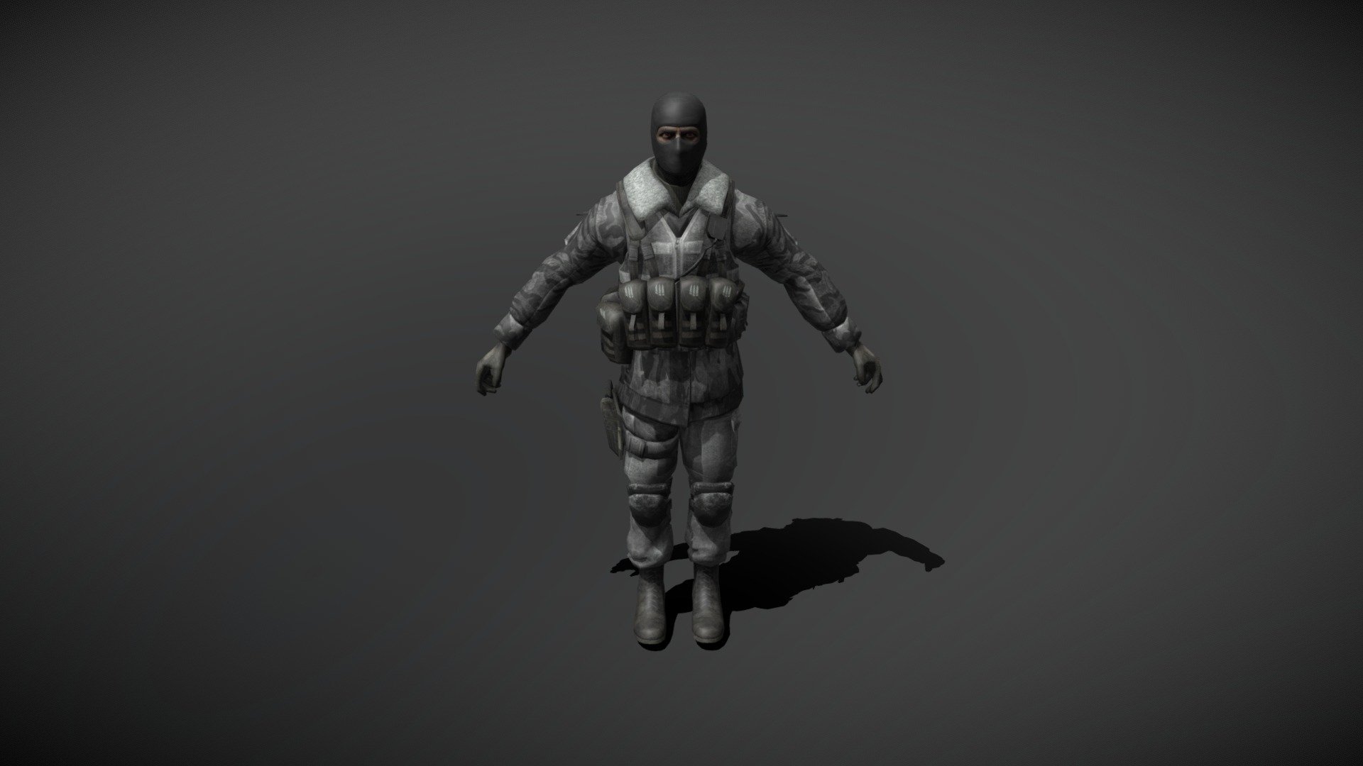 SCP CI Operative - 3D model by Trek (@samfrog) [0e2af8d] - Sketchfab