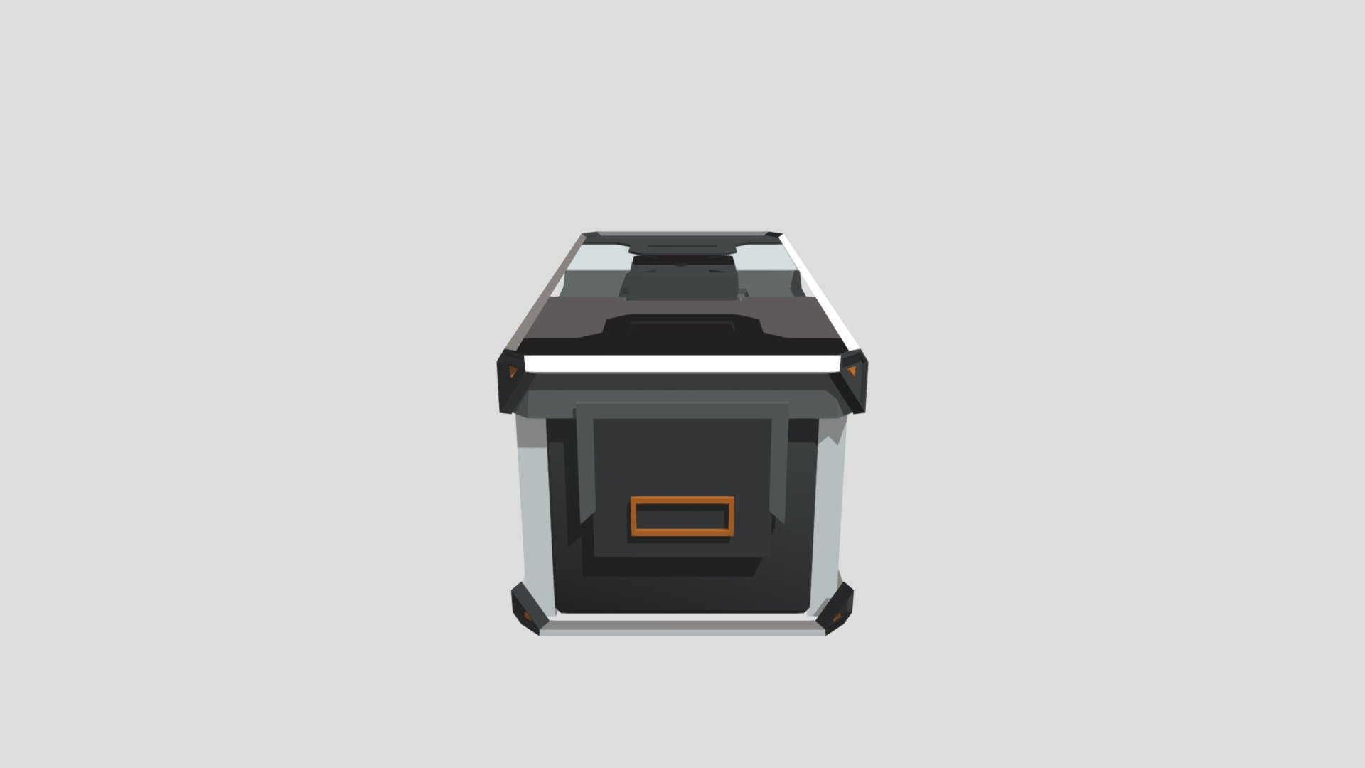 simple tech box - 3D model by greg0622 [0e2b505] - Sketchfab